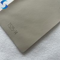 China 100% Polyester Fleece Backing Faux Leather Pvc 140/160 Width Customizable Color Pattern 1.3mm Thickness Sustainable for sale