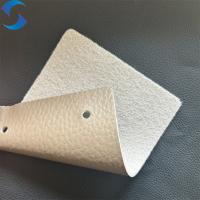 China Soft Or Hard Hand Feeling PVC Artificial Leather Fabric Waterproof For Car Seat Leather for sale