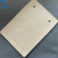 China Soft Or Hard Hand Feeling PVC Artificial Leather Fabric Waterproof For Car Seat Leather for sale