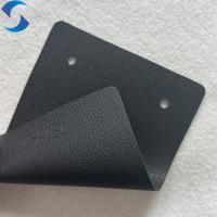 China Customizable Backing Technics Faux PVC Leather Fabric In Embossed Pattern Customized for sale