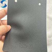 China Customizable Backing Technics Faux PVC Leather Fabric In Embossed Pattern Customized for sale
