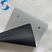 China Customizable PVC Leather Fabric Free Sample Width 140/160 3D cross pattern for sale