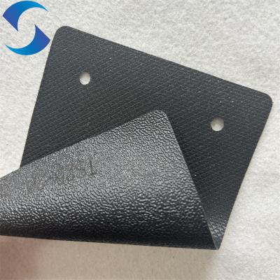 China 14M Mesh Fabric Backing Technics 3D Pattern PVC faux Leather for Motorcycles leather for sale