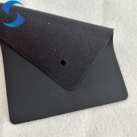 China Fine texture PVC Leather Fabric for car seat black smooth faux leather for Automobile interior for sale