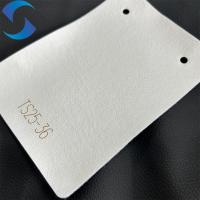 China Durable white PVC Auto Upholstery Leather Wear-Resistant, Smooth Finish for Daily Use for sale