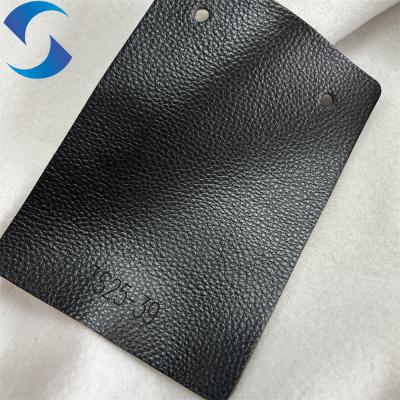 China 100% Polyester one side brushed 200g backing material PVC durable Leather Fabric for sale