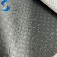 China 3D Embossed Synthetic PVC Leather for Decoration & Table Mats for sale