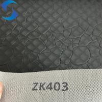 China 3D Embossed Synthetic PVC Leather for Decoration & Table Mats for sale