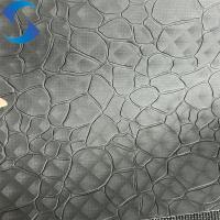 China 3D Embossed Synthetic PVC Leather for Decoration & Table Mats for sale