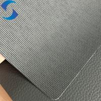 China Eco-Friendly PVC Leather with 3D Woven Patterns for leather bags for sale