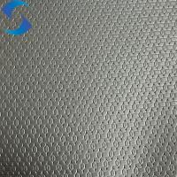 China 0.85mm Weaving Woven PVC Synthetic Leather Fabric for Handbags and upholstery fabric for sale
