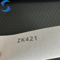 China 0.85mm Weaving Woven PVC Synthetic Leather Fabric for Handbags and upholstery fabric for sale