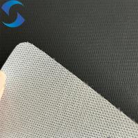 China 3D Woven Texture PVC Leather Fabric with 0.8mm Thickness and 100% Polyester Knitting for Durable and Versatile Use for sale