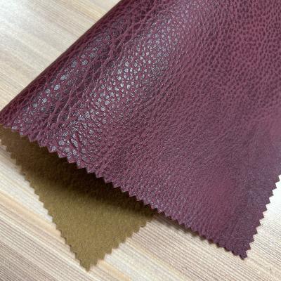China Waterproof PVC Leather Fabric with Embossed Pattern and 1.00mm Thickness for Bag Use for sale