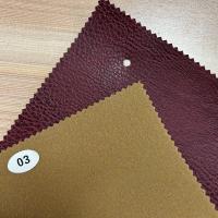 China Waterproof PVC Leather Fabric with Embossed Pattern and 1.00mm Thickness for Bag Use for sale