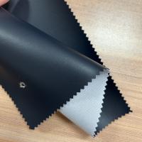 China Abrasion-Resistant 1.0mm PVC Leather Fabric with 100% polyester Oxford fabric backing for sale
