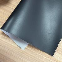 China Abrasion-Resistant 1.0mm PVC Leather Fabric with 100% polyester Oxford fabric backing for sale