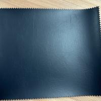 China Abrasion-Resistant 1.0mm PVC Leather Fabric with 100% polyester Oxford fabric backing for sale