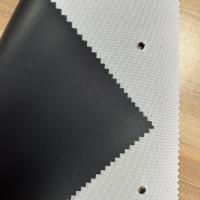 China Abrasion-Resistant 1.0mm PVC Leather Fabric with 100% polyester Oxford fabric backing for sale
