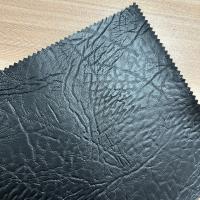 China 0.70mm Thickness PVC Artificial Leather with Lychee Pattern and Waterproof Features for Automotive Upholstery for sale