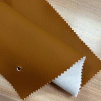 China PVC Leather customized pattern backing materials Faux Leather fabric for sofa fabric use for sale