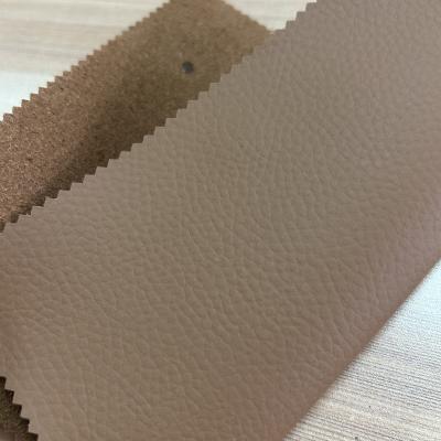 China Top-Quality cowhide Back Artificial Leather for High-End PVC leather Sofa Furniture and bed for sale