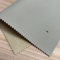 China Premium PVC Synthetic Leather Cowhide Suede Back for Luxury Sofas 1.3mm thickness for sale