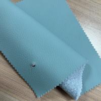 China Durable & Soft PVC Synthetic Leather for Premium Seating with Polar Fleece  backing 1.4mm thickness for sale
