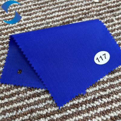 China 0.4cm Square Grid 210D Oxford Ripstop Water Resistant Fabric For Outdoor Gear for sale