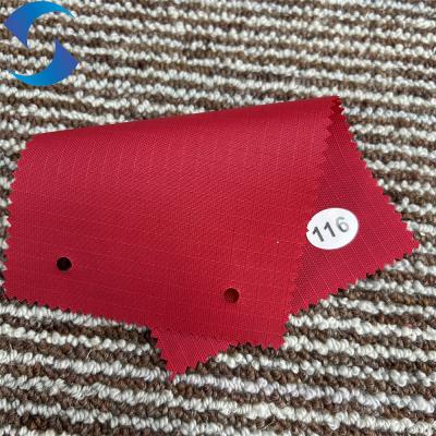 China Custom Finish 420D Ripstop Oxford 0.5cm Grid Waterproof Fabric For Mass Production for sale