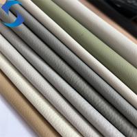 China Yellow Anti-Mildew Durable Waterproof PVC Leather Fabric for Upholstery and Automotive Applications for sale
