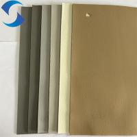 China Embossed Pattern PVC Leather Fabric with Customizable Hand Feeling and 100% Polyester Velvet Backing for Upholstery for sale