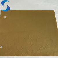 China Embossed Pattern PVC Leather Fabric with Customizable Hand Feeling and 100% Polyester Velvet Backing for Upholstery for sale