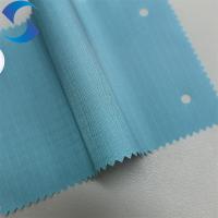 China 70D*210T 0.5cm Ripstop Semi Dull Nylon Fabric Lightweight Nylon Ripstop for Outdoor Jacket for sale
