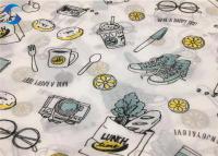 China 70gsm 210D Printed Waterproof Fabric PA Coated for sale