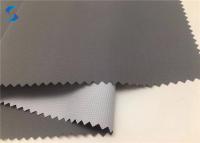 China Jacquard 150CM Polyester Pongee Fabric PU Milky Coated for sale