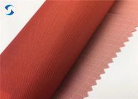 China Waterproof 150cm 80gsm Ripstop 210D Polyester Lining Fabric PU Coating for sale