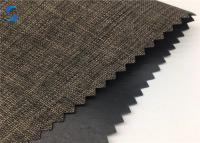 China Cationic PVC Coated 58'' Plain Woven Fabric 300D Bag Material for sale