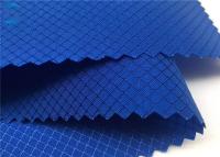 China 210Dx210D Oxford Ripstop PU Coated Nylon Fabric For Backpack for sale