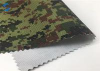 China PU3000mm 600D 72T Military Camouflage Polyester Tent Fabric For Tent for sale