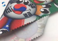 China ISO9001 320gsm 300D Oxford Bag Material Printed PU Coated for sale