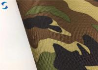 China Camouflage Polyester Tent Fabric for sale