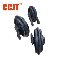 China Mini excavator chassis parts track roller carrier roller idler adjustment device for CX18B U15 U17 U20 U35 VOI17 IHI18 for sale