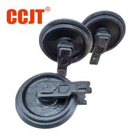 China Front Track Idler Assembly For Excavator Jcb Wheel Bulldozer Parts Rubber Idler Js220 Pc20 Pc60 Pc200 Pc300 Ex120-2 for sale