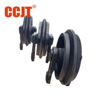 China Komatsu Heavy Equipment Spare Part PC30 PC30-7 YC30 Excavator Idler Wheel Front Idler Assembly for sale