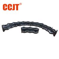 China EC400 Excavator Undercarriage Parts Track Driving Gear Ring 1022168 Motor Sprocket Rim for sale