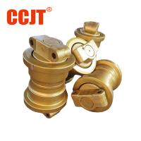 China Mini Excavator Parts Track Bottom Roller Double e200b Pc200 D6r Ihi Dozer Rubber Alloy Steel Assembly for sale