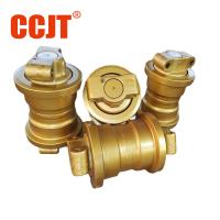 China Mini Excavator Parts Track Bottom Roller Double e200b Pc200 D6r Ihi Dozer Rubber Alloy Steel Assembly for sale