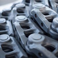 China Excavator and bulldozer chain assembly for sale
