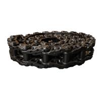 China Heat Treated Black Excavator Track Link Group For Smooth Operation for sale